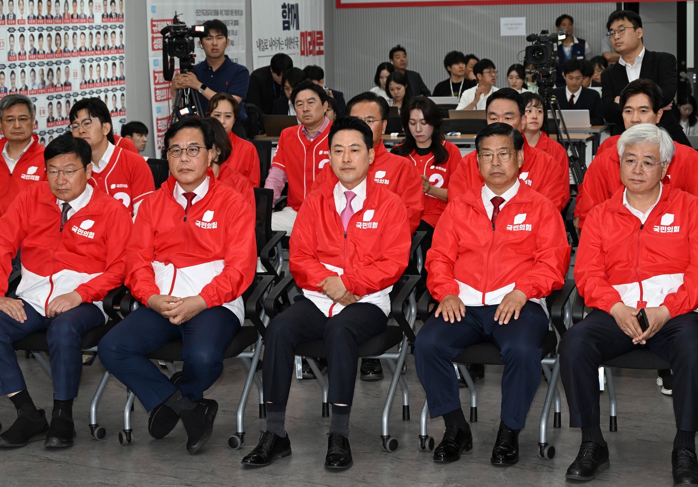 Exit polls suggest landslide win by South Korea's ruling liberal party ...