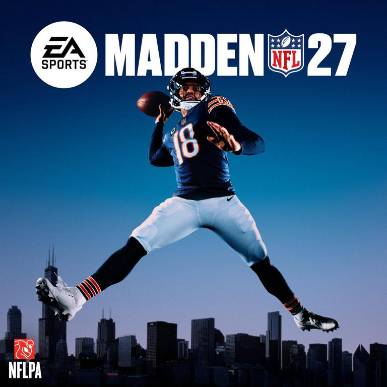 Caleb Williams' Madden 27 cover makes history for NFL's Chicago Bears