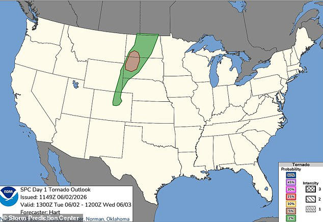 Millions in path of tornado outbreak as violent storms set to strike in ...