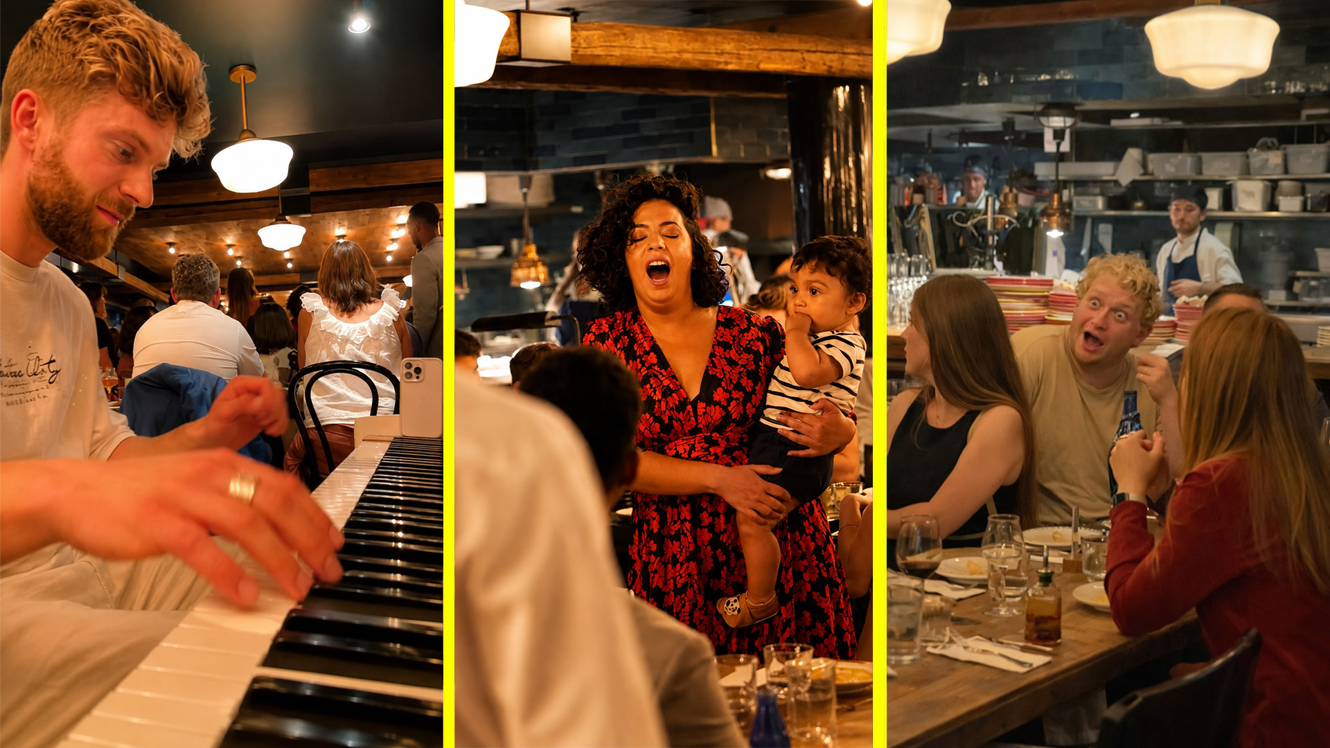 This French restaurant turned into a live opera performance