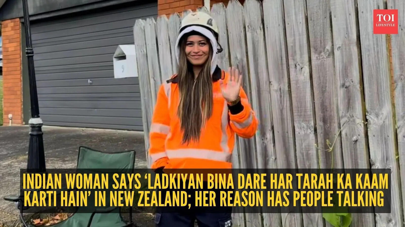 Indian woman says ‘ladkiyan bina dare har tarah ka kaam karti hain’ in ...