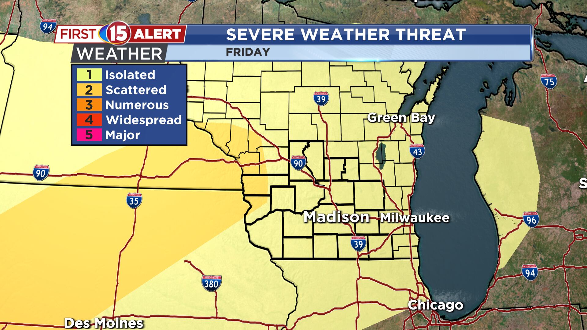 Showers and T-storms moving in later this week