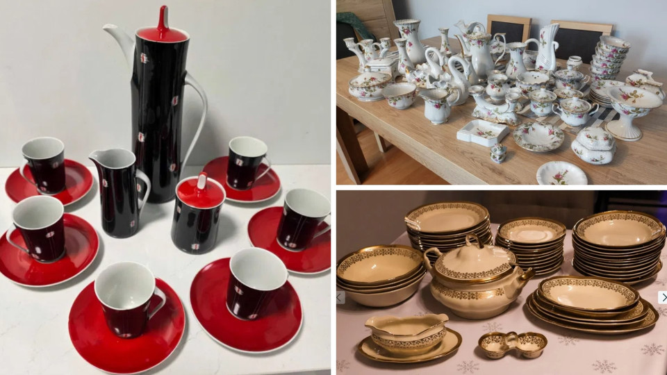 Porcelana z PRL może być warta majątek! Serwisy kawowe i obiadowe ...