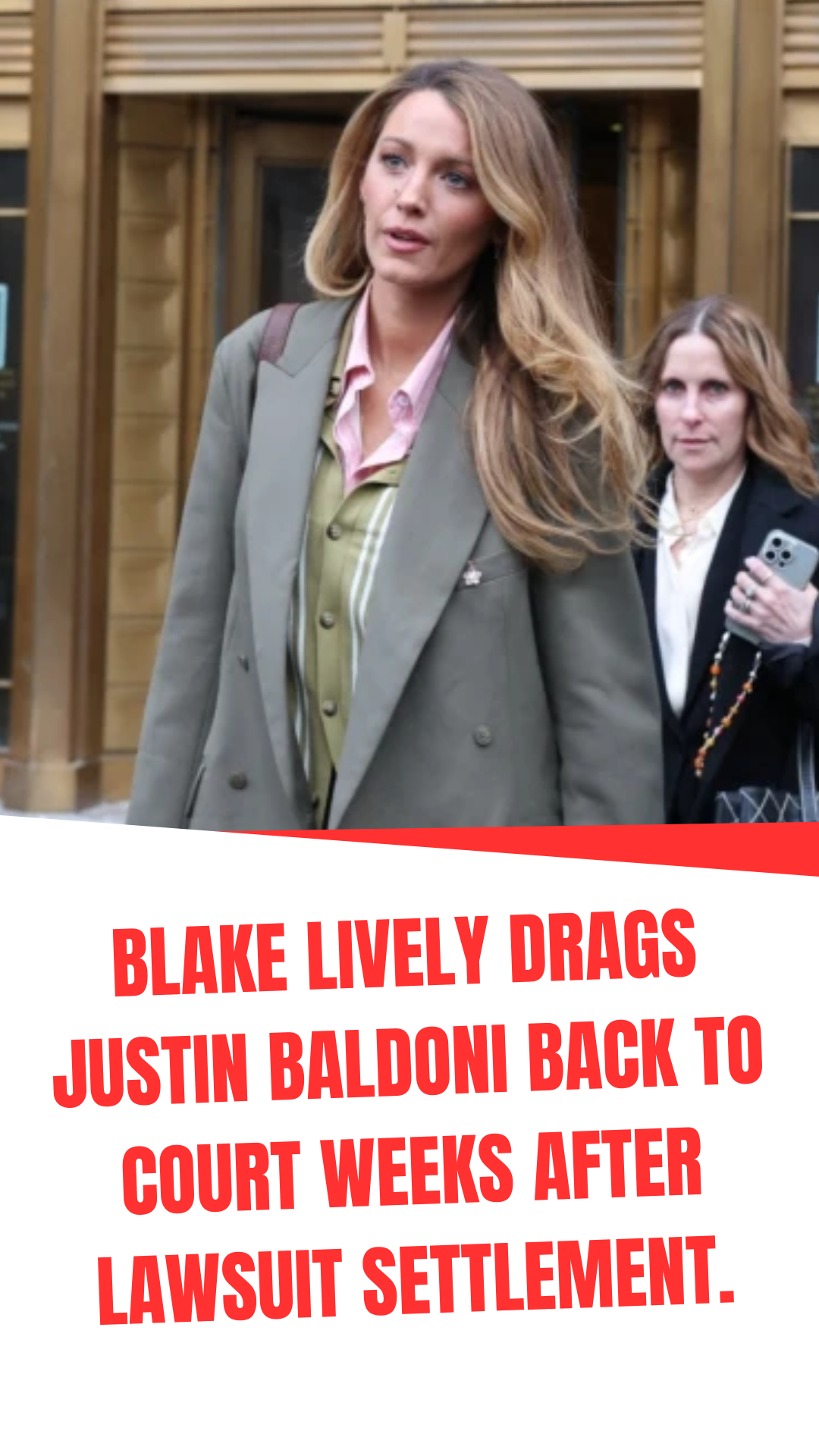 Blake Lively drags Justin Baldoni back to court weeks after lawsuit ...