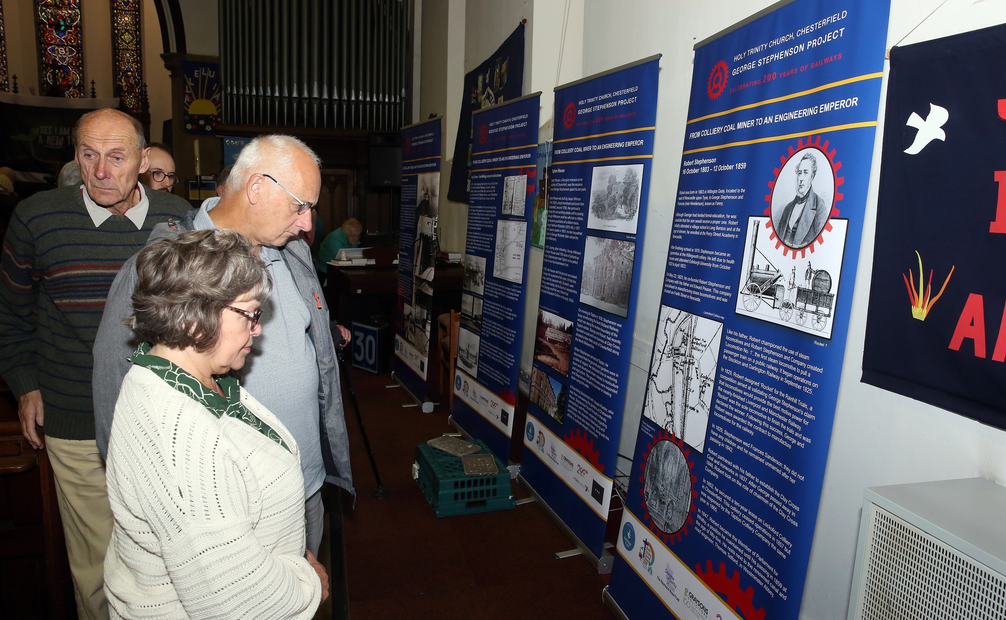 Holy Trinity opens doors for George Stephenson Day 2026