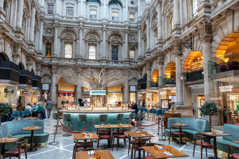 Retail space at London’s historic Royal Exchange put on sale