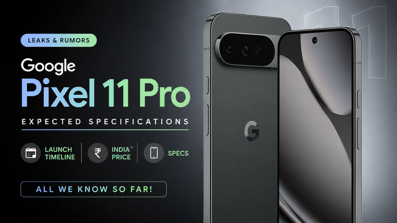 Google Pixel 11 Pro launch timeline, India price, camera, battery and ...