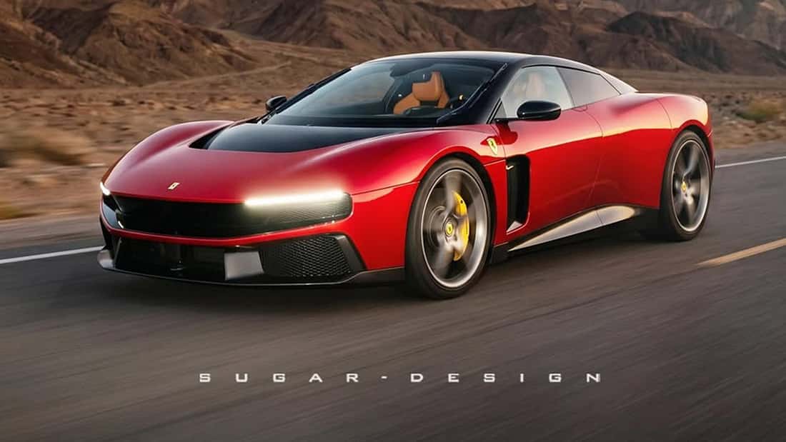 Ferrari Luce ferrarisiert: SugarDesign rettet die Proportionen
