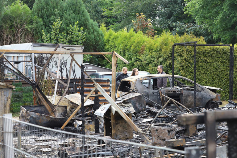 Verletzte und großer Schaden nach Brand auf Campingplatz