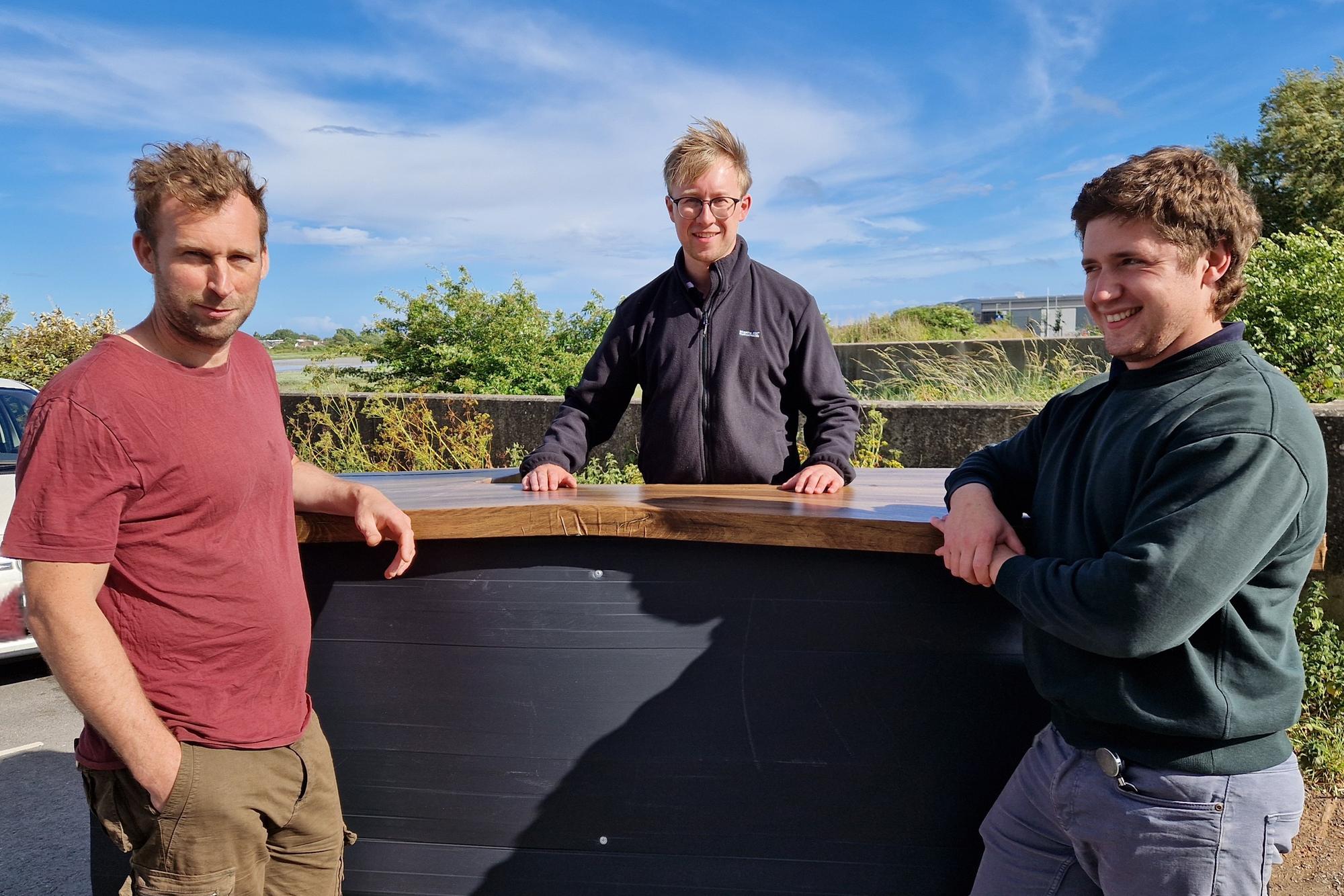 Gravity-defying bar with working pumps created by Shoreham engineering ...