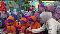 1.300 anak RA di Temanggung melukis gerabah, belajar kreatif sekaligus ...