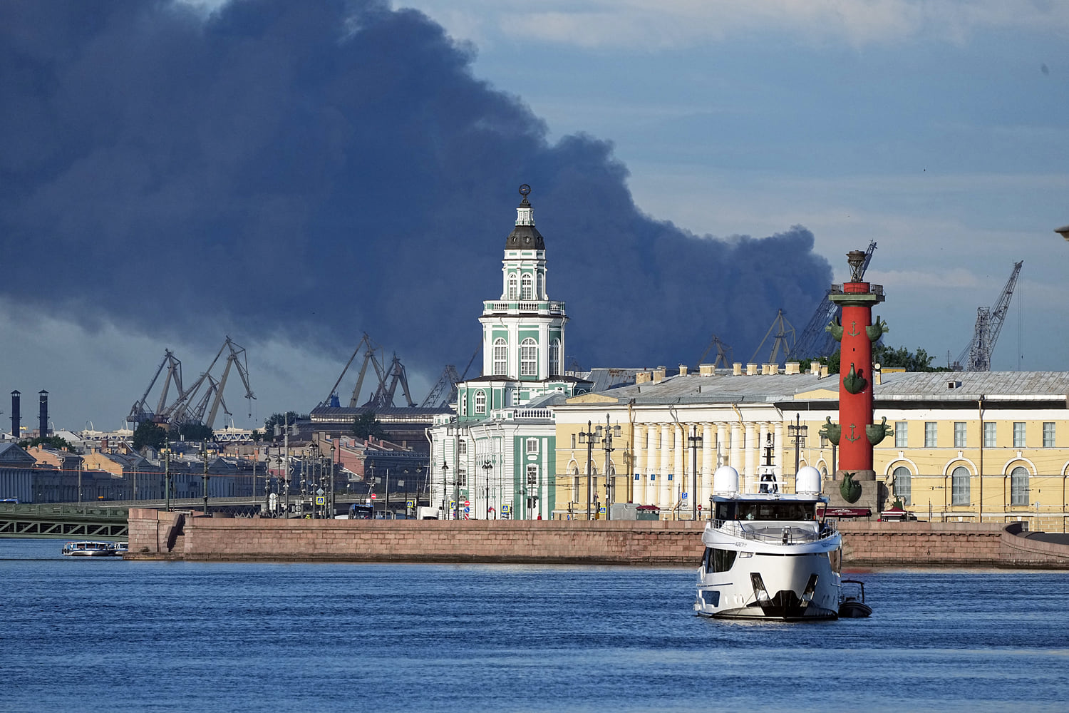 Ukraine hits St. Petersburg as 'Putin's Davos' gets underway