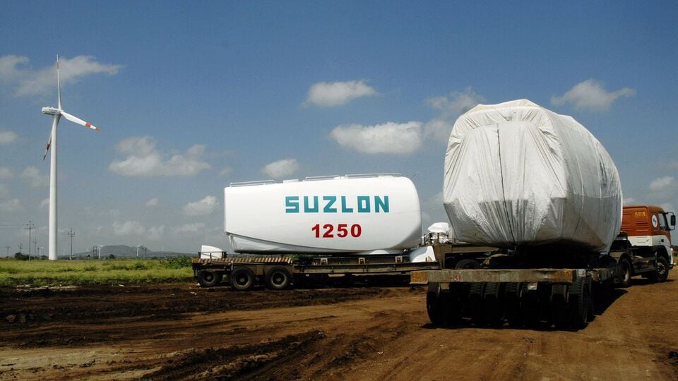 Suzlon share price rebounds from day’s low after announcement of this ...