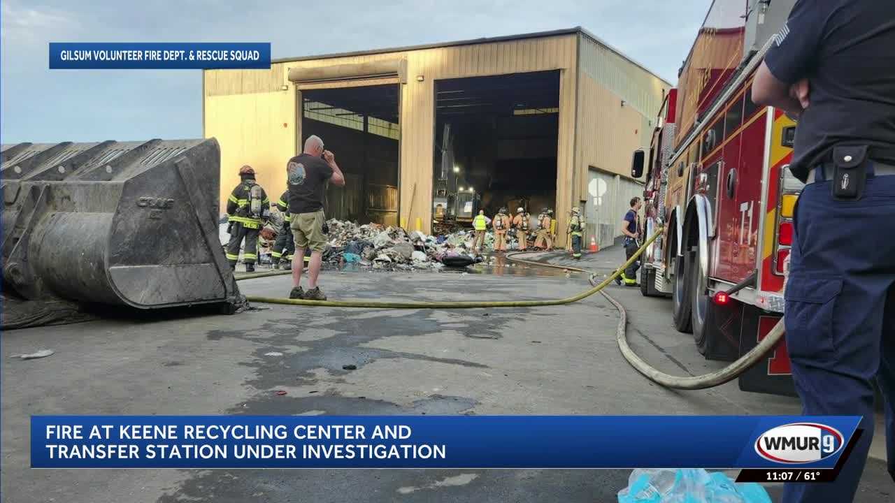Fire at Keene Recycling Center and Transfer Station under investigation