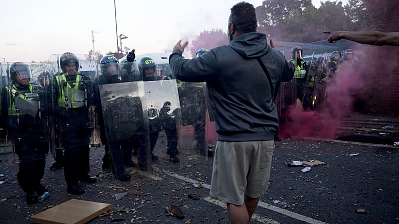 11 officers injured in Henry Nowak murder protests in the UK, police say