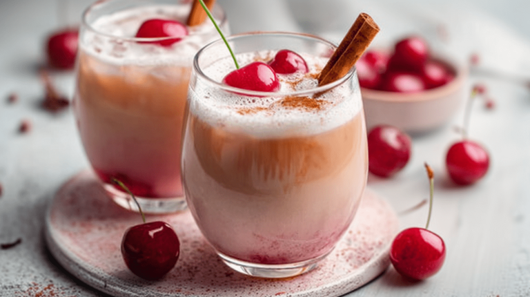 Süßer Genuss statt Frühstücksfrust: Earl Grey Kirsch Latte