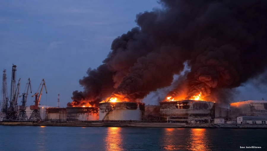 Ukraine drones hit St Petersburg oil terminal as Russia's SPIEF ...