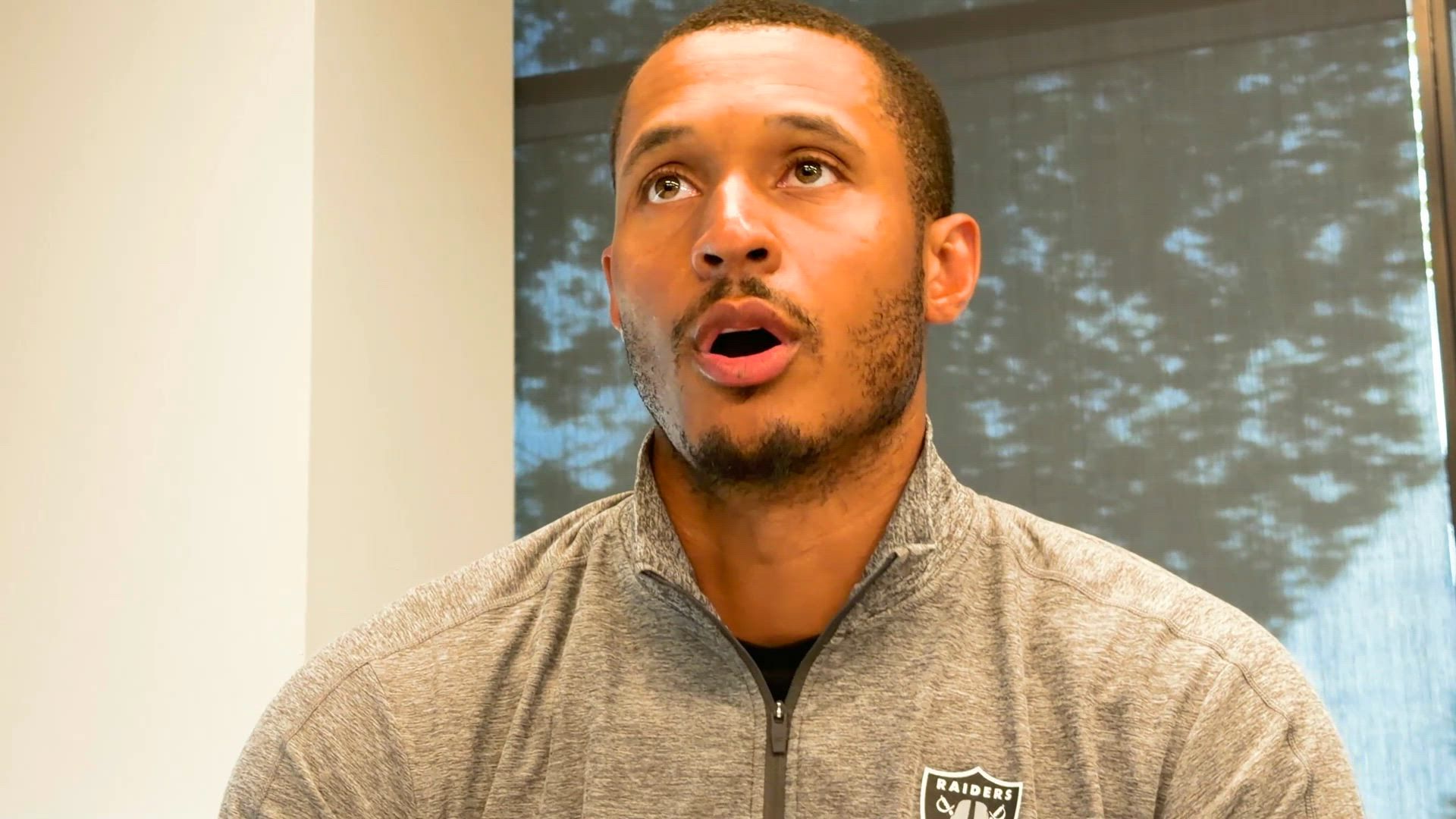 Las Vegas Raiders Safeties Coach Matt Robinson Violence and Versatility