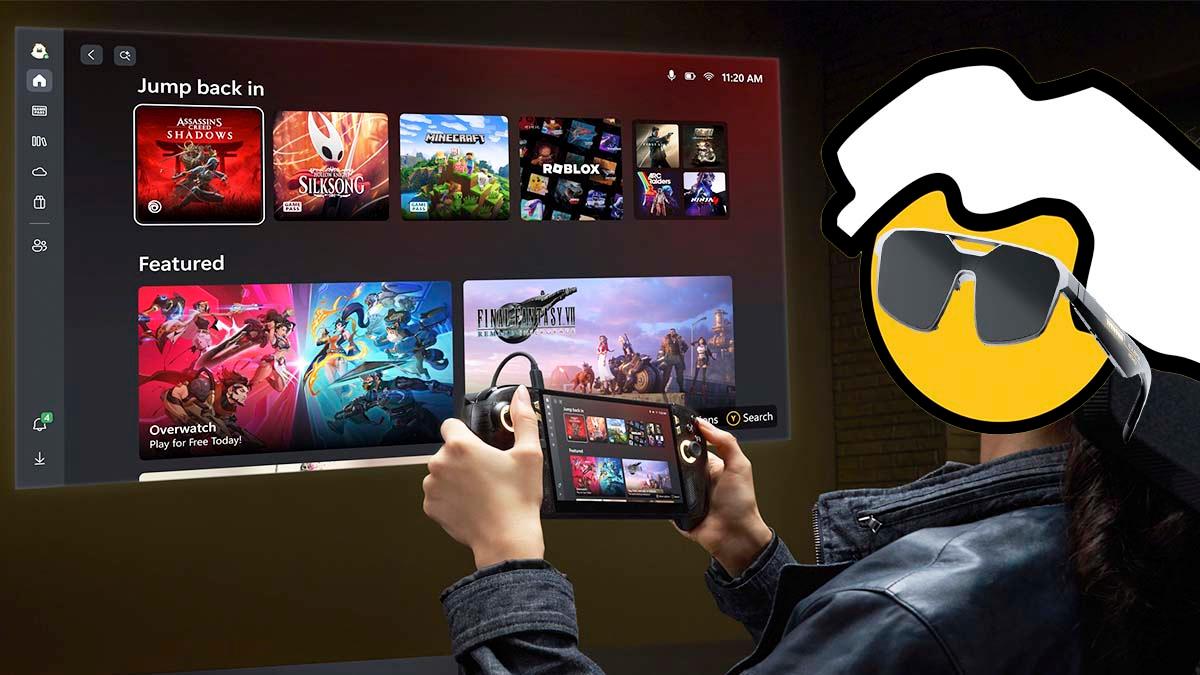 ASUS anunció bundle de la ROG Xbox Ally X20 y gafas de realidad ...