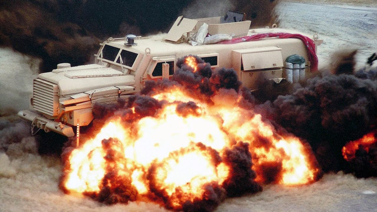 The best way to protect your truck? Cover it in landmines