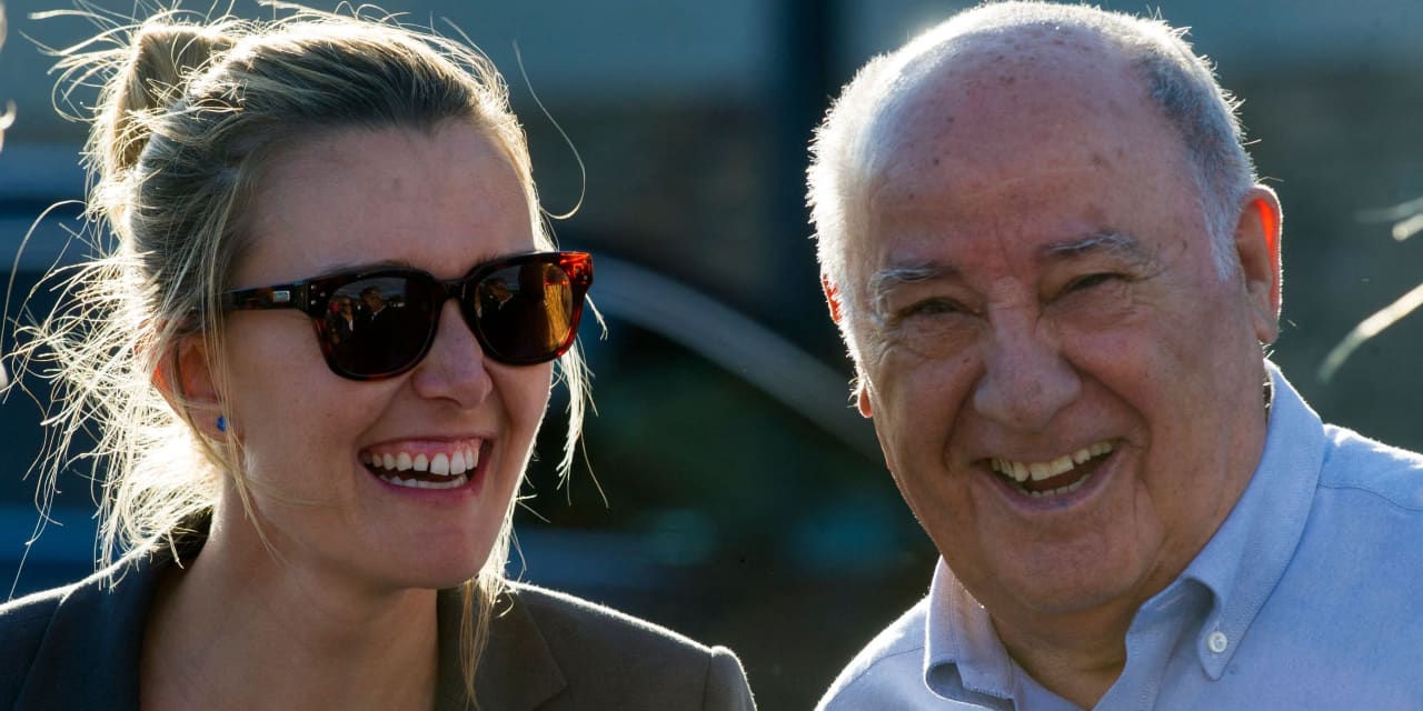 Billionaire moves into 10th place globally as Inditex sales jump