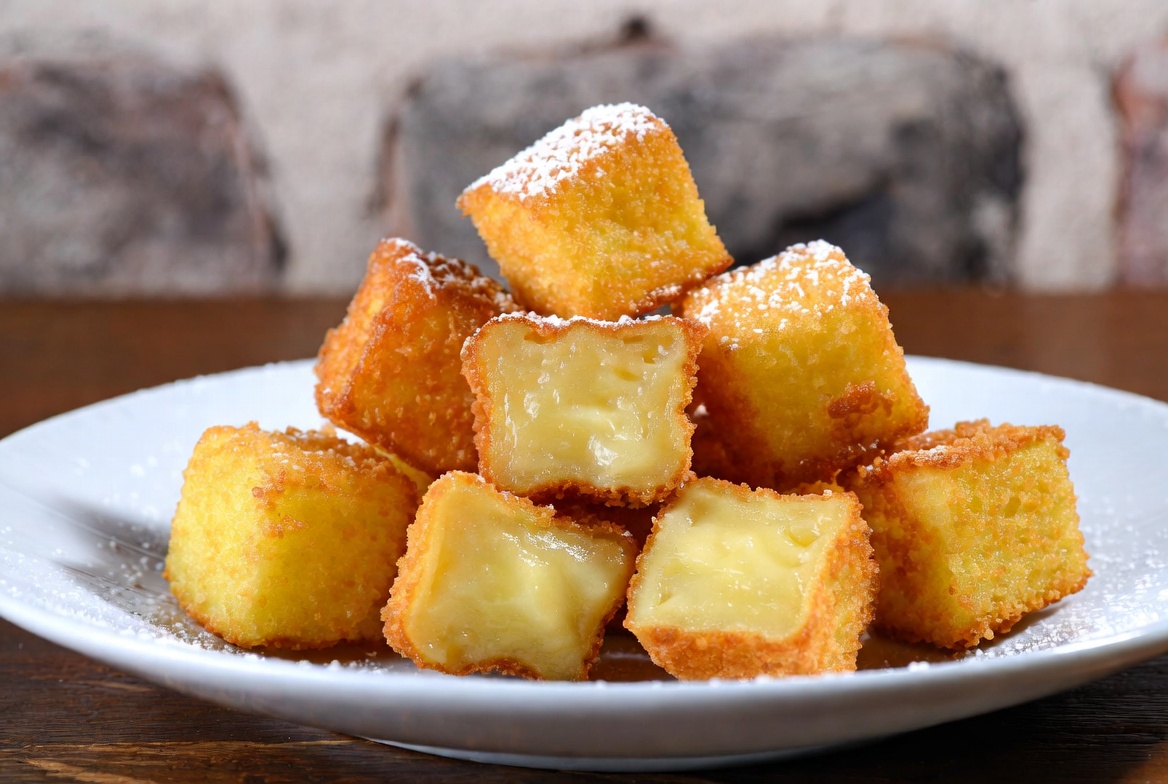 Crema fritta: ricetta facile per cubetti sfiziosi e saporiti