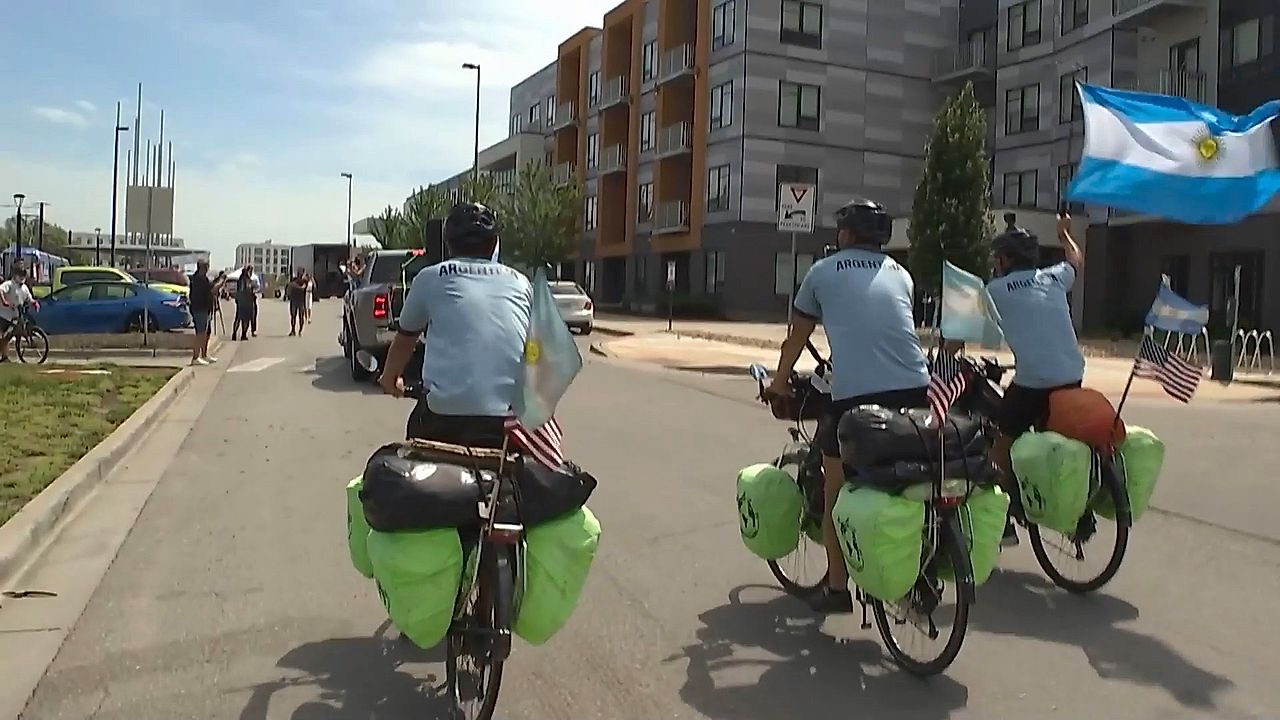 Dedicated Argentina fans complete epic 10-month journey across 17 ...