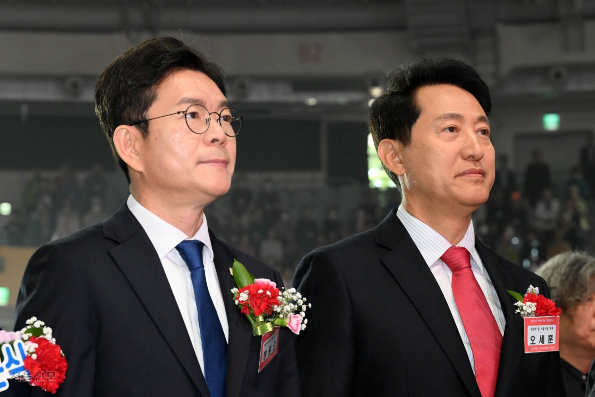 [속보] 서울시장 정원오 51.4%·오세훈 46.0%…방송3사 출구조사 발표