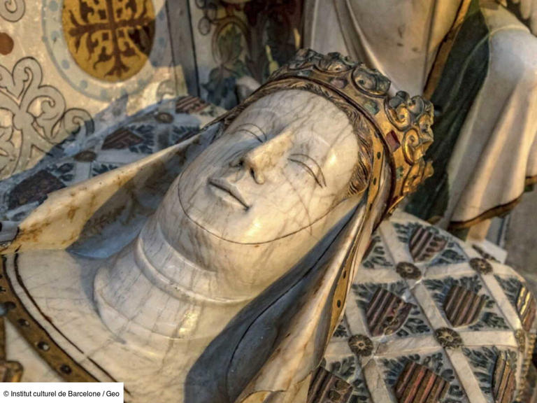 Des archéologues ont ouvert le tombeau de la reine Elisenda de Montcada ...