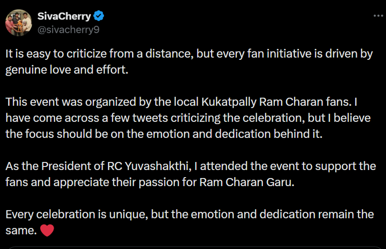 Ram Charan fan club trolled for idol that doesn't resemble him ...