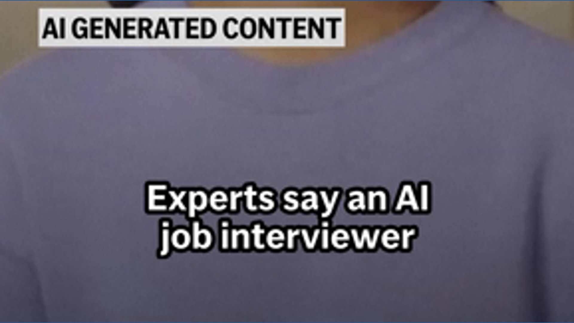 AI avatars take over job interviews