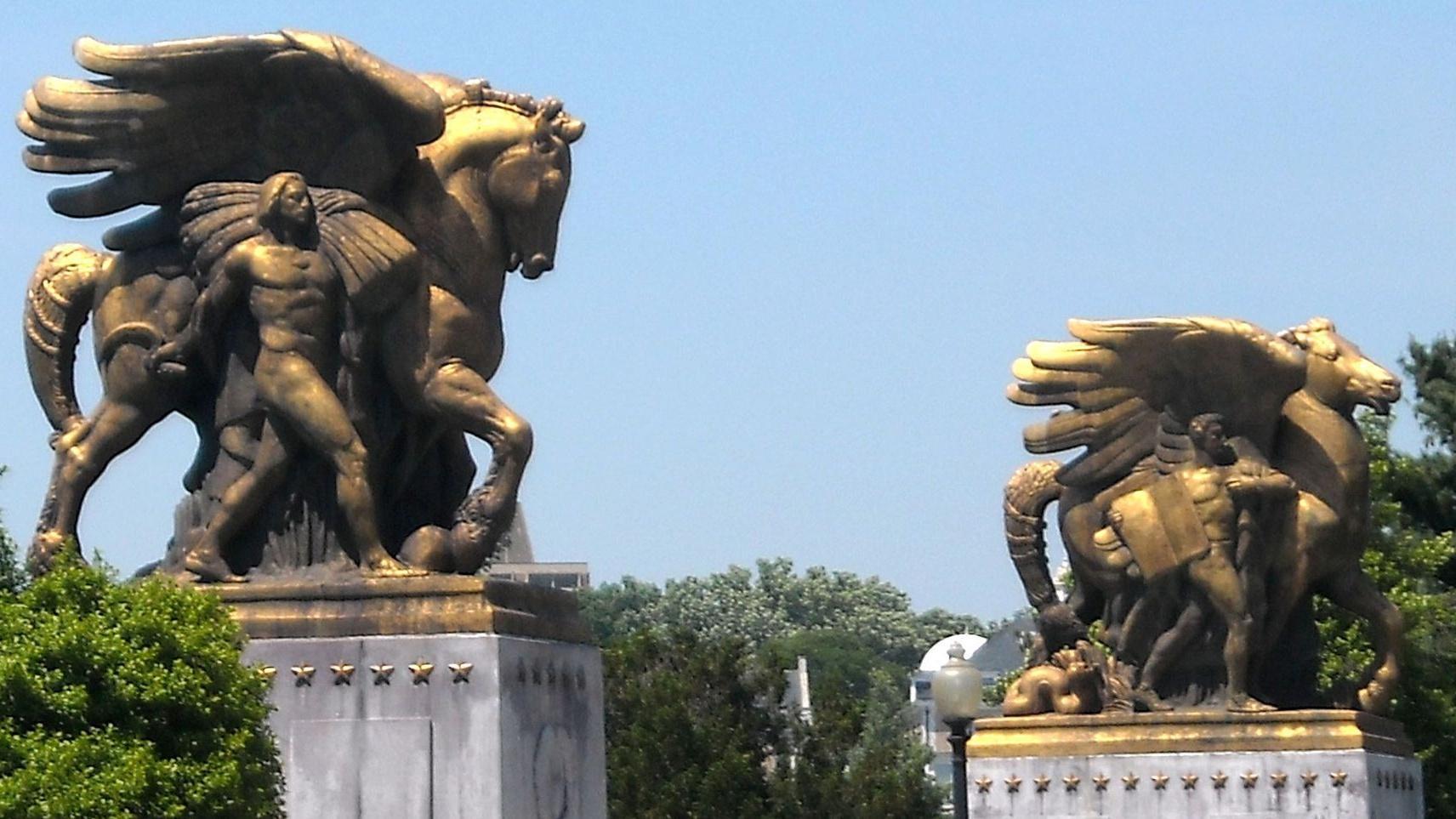 Trump’s plan to gild Washington horse statues could cost taxpayers $5 ...