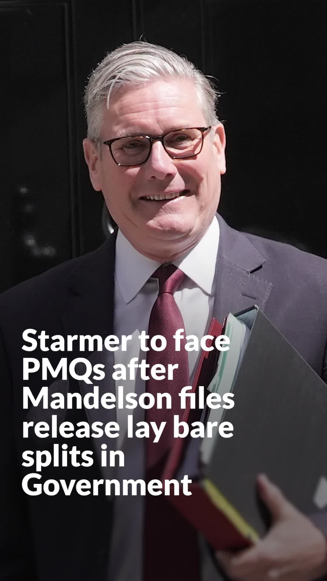 Starmer to face PMQs after Mandelson files release lay bare splits in ...