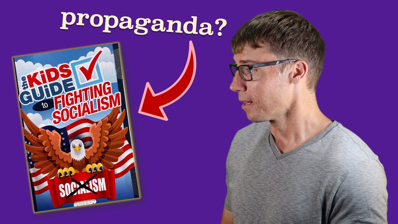 Reading an anti-socialism children's book