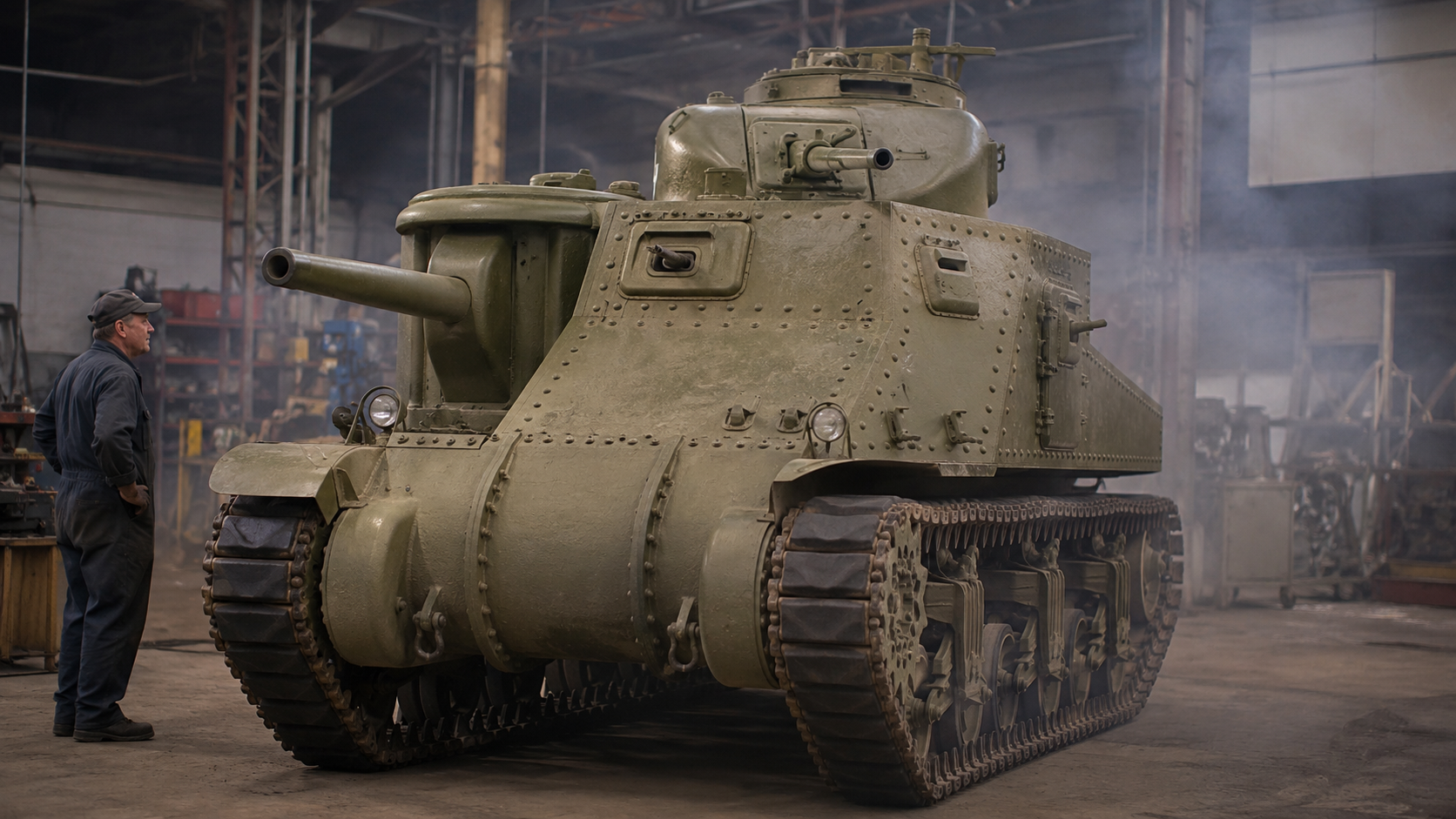 First drive in 25 years after a Lee tank rebuild