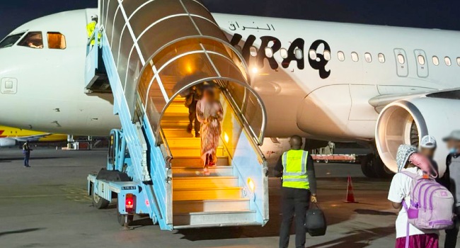 IOM receives 180 Nigerian migrants from Libya