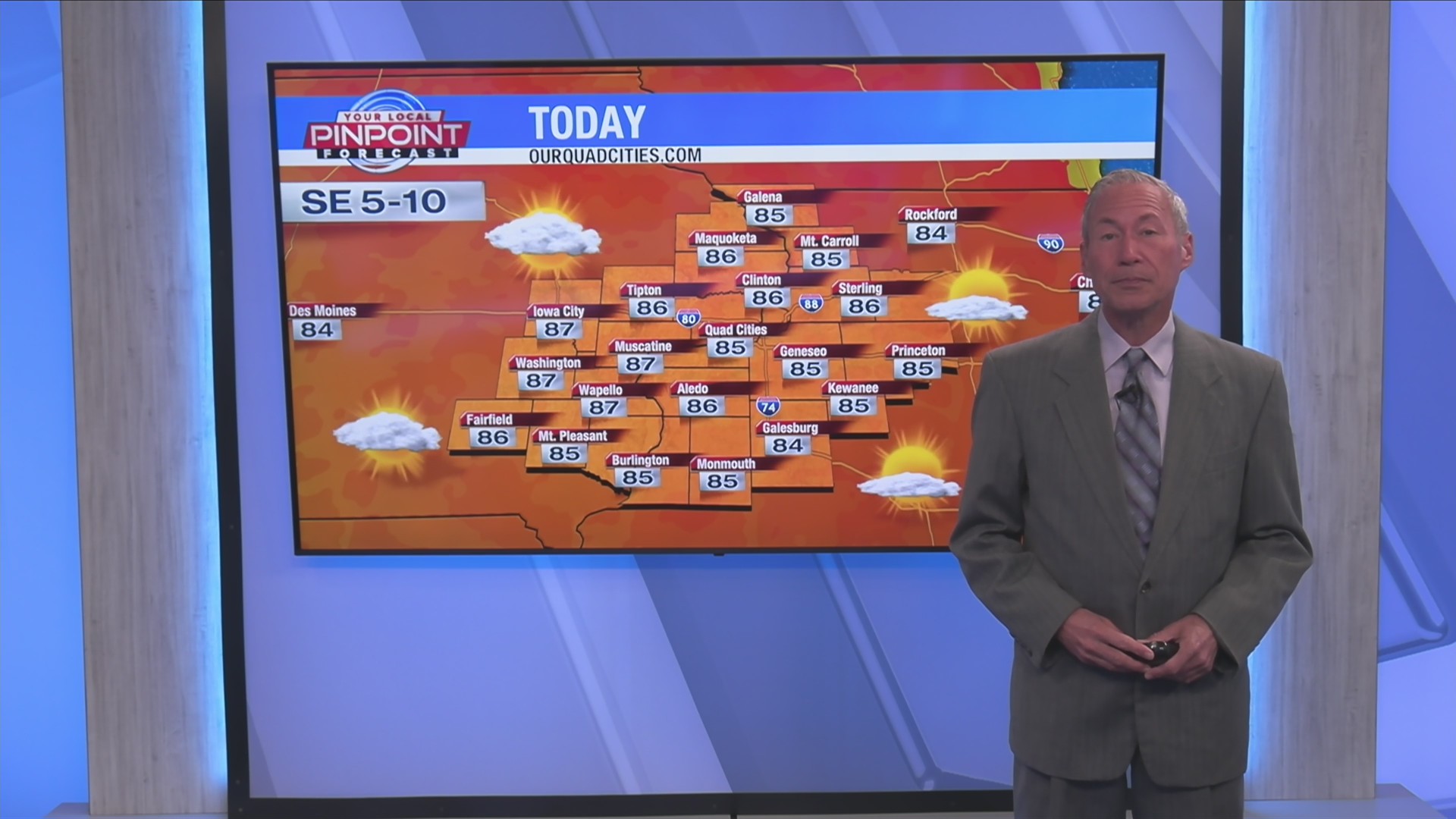 Hot and humid weather returns