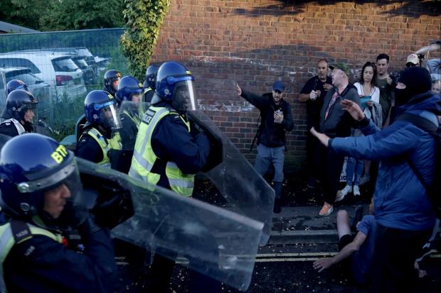 Police officer in Southampton disorder says 'I didn't think we'd make ...