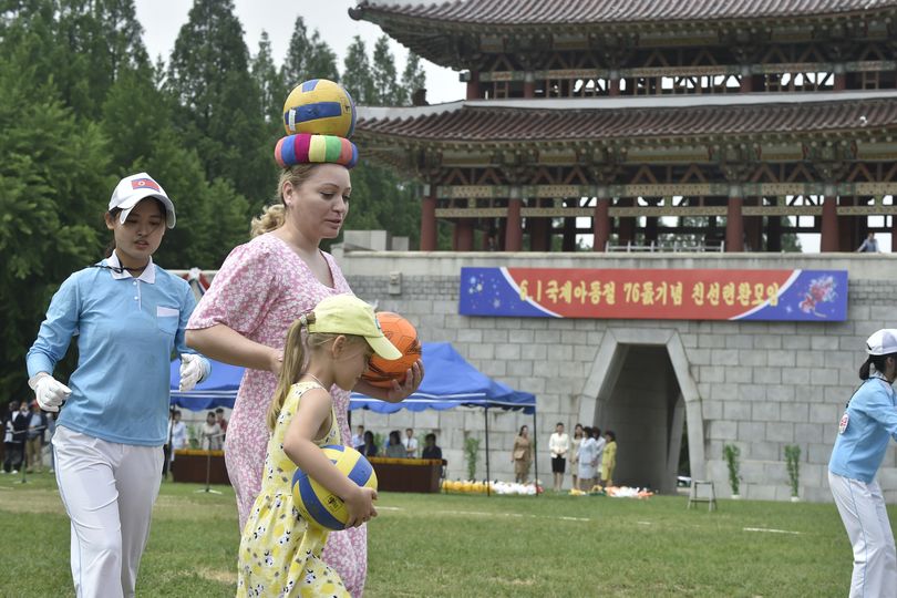 Inside dystopian North Korean event where 'foreigners' used as ...