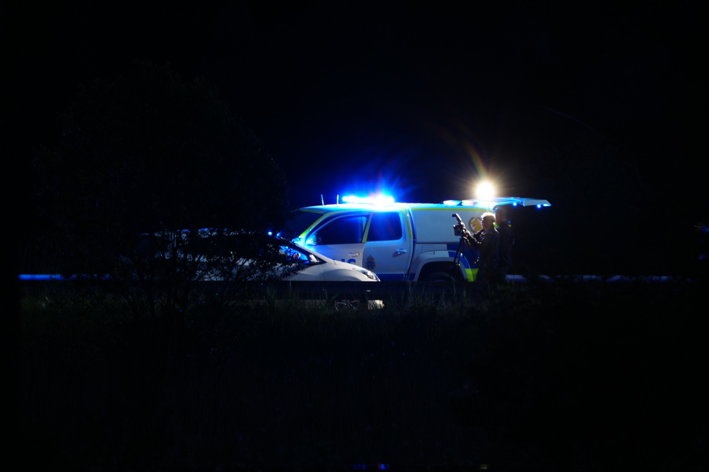 Man skjuten till döds av polis – tre barn i bilen
