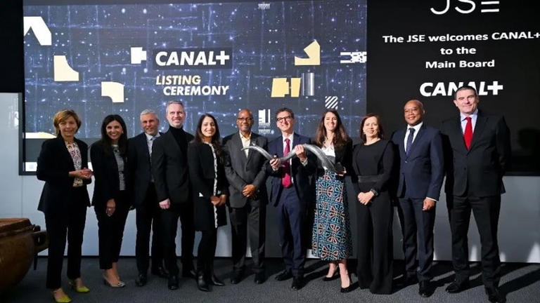 Canal+ makes history as the first French company to list on the JSE