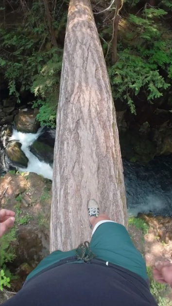 Cliff jumping your view vs my view
