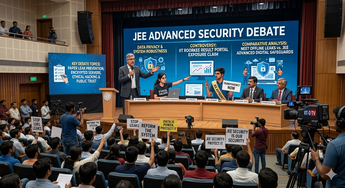 After CBSE and NTA row, JEE Advanced 2026 data exposure claim by a ...