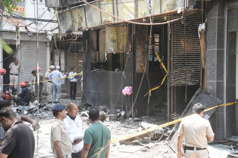 Six-room guest house grew into 25-room hotel before fire killed 21 in Delhi