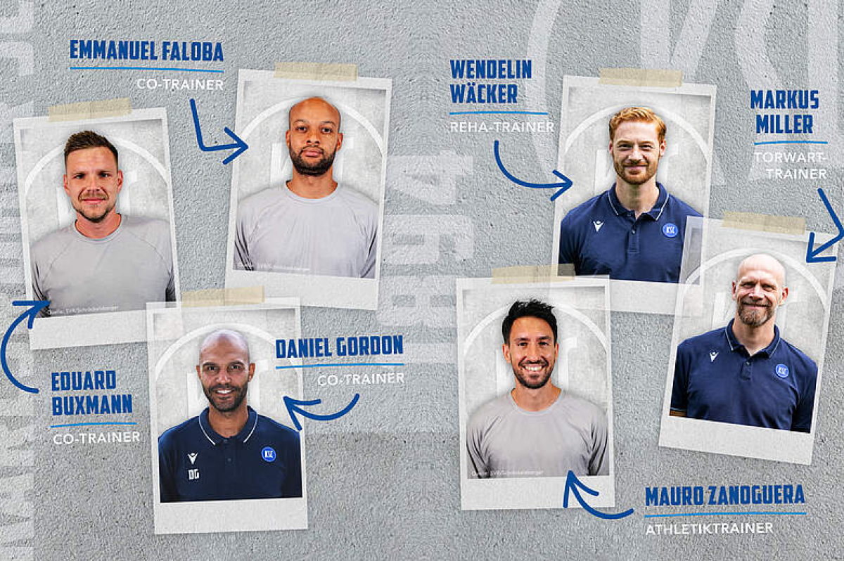 Neuer KSC-Trainerstab: Alte Bekannte und neue Gesichter - wer bleibt ...