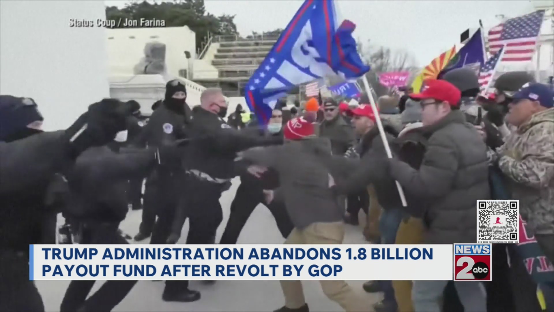 Trump administration abandons $1.8 billion payout fund after revolt by GOP