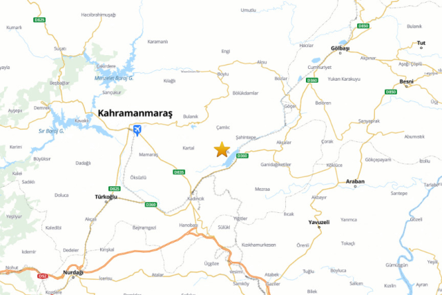 Kahramanmaraş'ta korkutan deprem