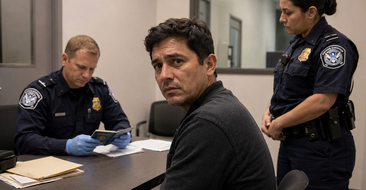 I was detained at the border because of a mistake on my travel ...