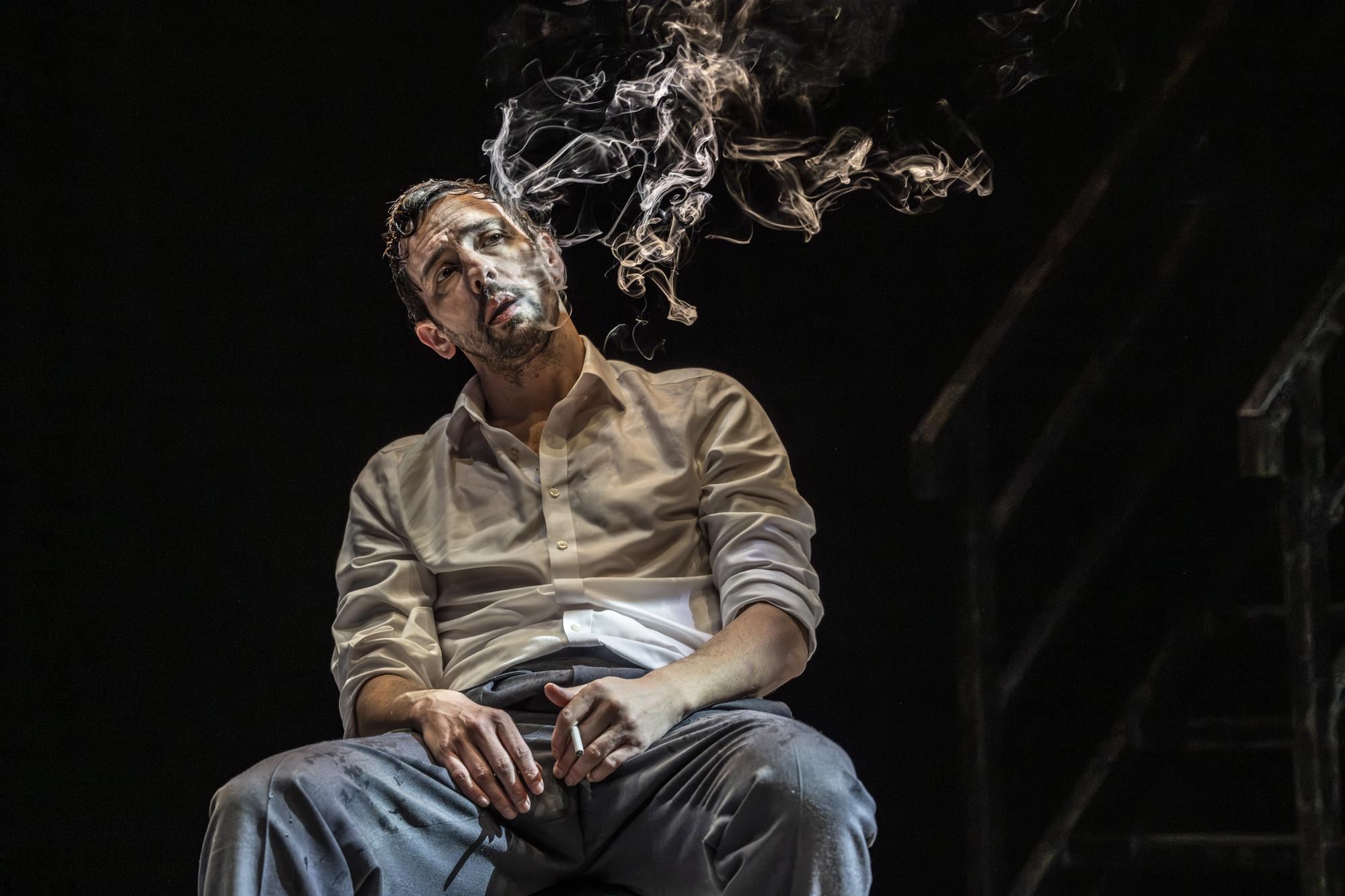 I saw Ralf Little in the Sussex opening night of The Spy Who Came in ...