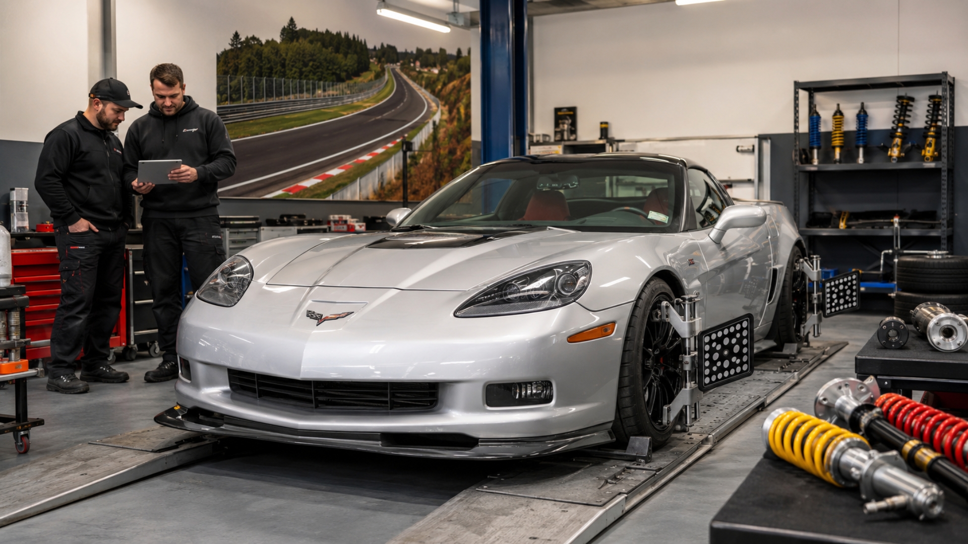 The setup changes that made a Corvette C6 faster before adding more power